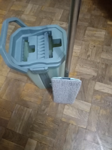 Ведро - моп со шваброй