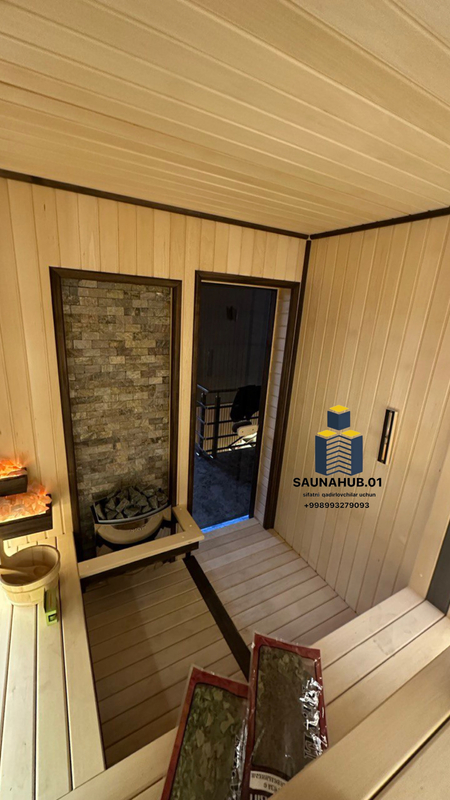 Sauna qurilishi tez va ishonchli