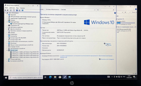(B/u) HP Ryzen 3 3200U = Core i3 10- avlod. Dasturchilar uchun maxsus