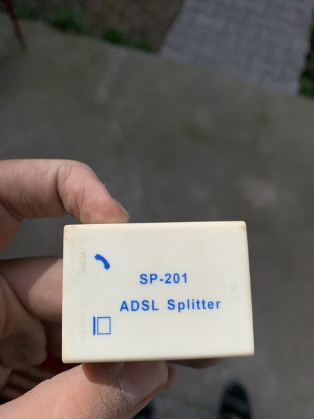 SP - 201 adsl splitter