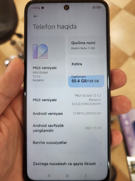 Redmi note 11 4G