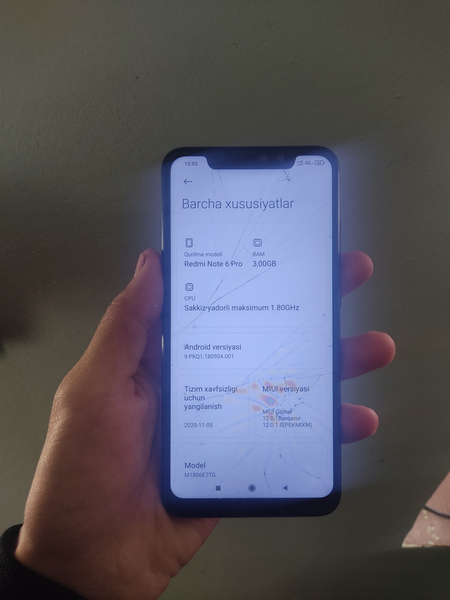 Redmi note 6 pro
