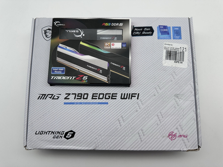 G.Skill Trident Z5 RGB SILVER 32GB 7200MHz / MSI MPG Z790 Edge WiFi D5