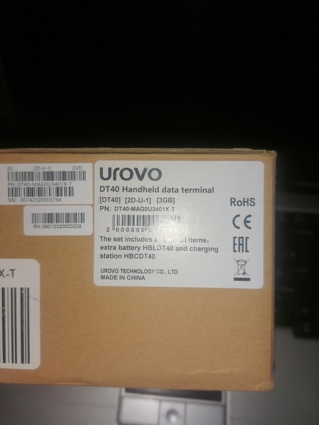 Urovo dt40 yangi tsd