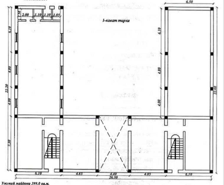 Сдается здание, Султонали Машхади, Паркентский, 8 ст, зд 800 м² (7144)