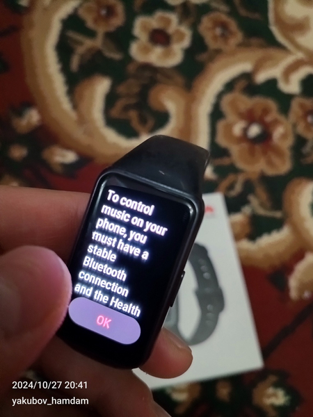 Huawei band 6 smart watch