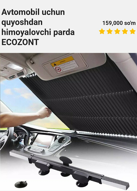 Avto tent va boshqa quyoshdan himoya jihozlar dastavka bepul uzbboylab