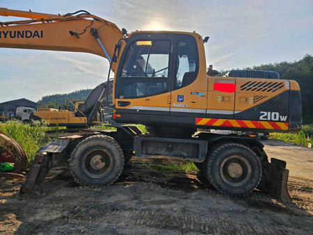 Excavator Hyundai R210w