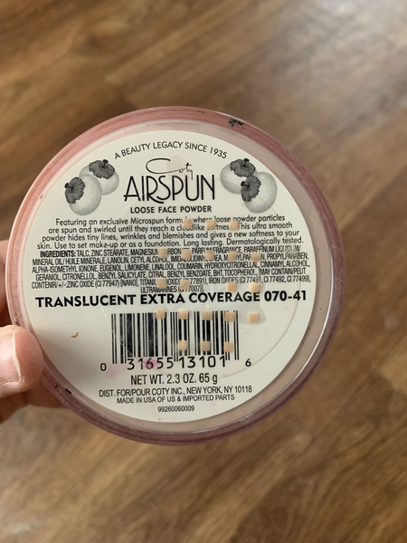 Airspun original пудра
