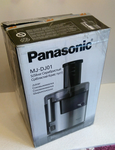 Соковыжималки Panasonic модели MJ-SJ01 / MJ-DJ01