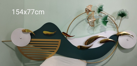 Декоративные изделия из металла для интерьера 3D 112x73 cm