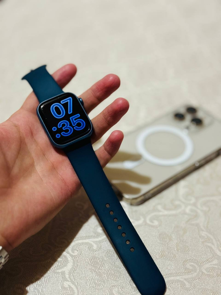 Apple Watch 7 45Mm iWatch Aqlli Soat Умные Часы 4 9 LL/A 5 8 Smart 6