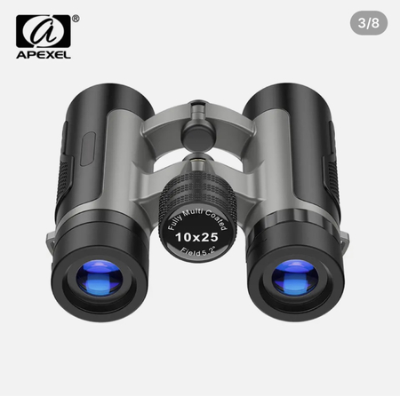 водонепроницаемый бинокль Apexel 10 x25