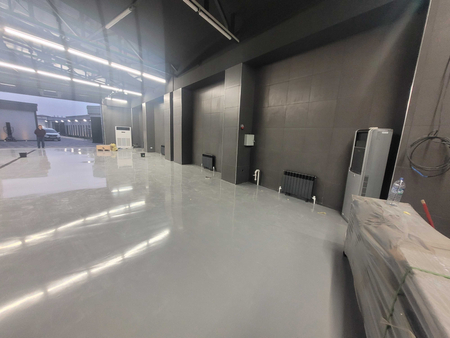 Sanoat polimer qoplamalarini o'rnatish PRIME FLOOR.