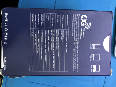 Lte 4g Wifi usb modem