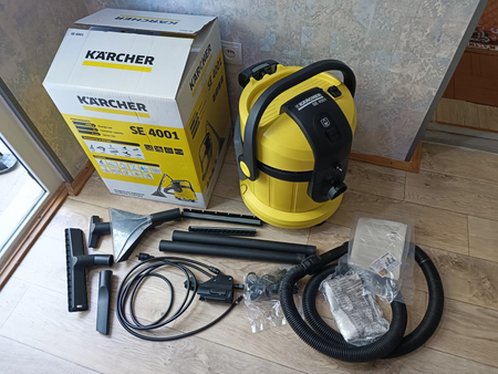 Моющий пылесос KARCHER SE 4001. Original GERMANY. Почти новый