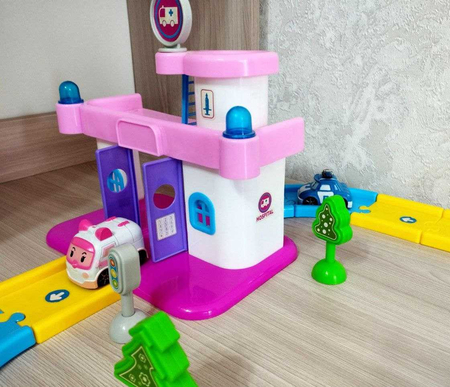 Домик Робокаров игровой набор