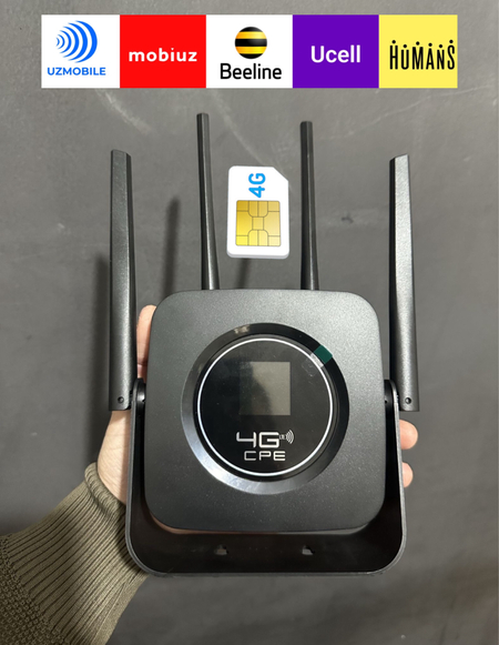 Wifi simkarta 4g