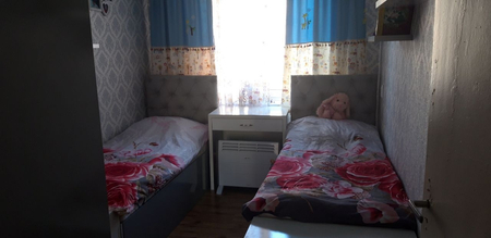 Квартира сотилади 3 хоналик, 2-этаж.5 этажлик янги планировкалик  А.Қо