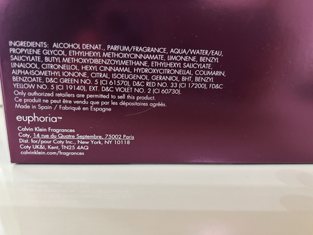 Calvin Klein Euphoria Набор (оригинал/100ml)
