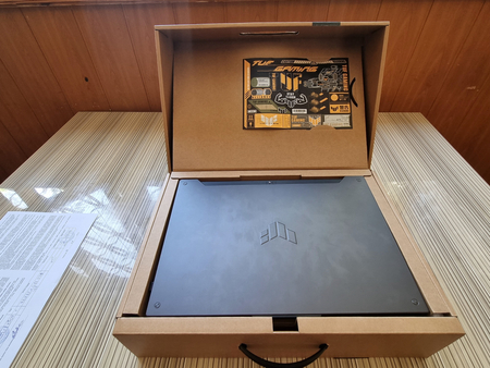 ASUS TUF GAMING F15 karobka dokument