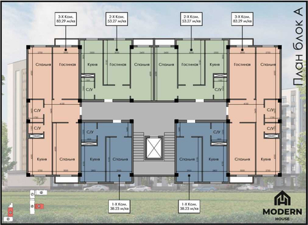 (103)Новостройка 7,000,000 за 1м² при 100% оплате 40м2. 22,000 $