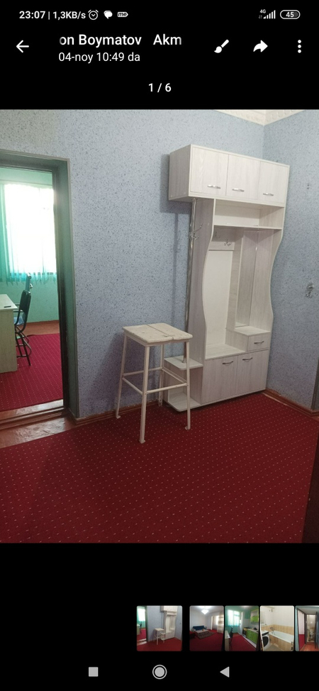 Yunusobod tumani 8kv 2B 2xonali kirmoshina muzlatgich televizor kandis
