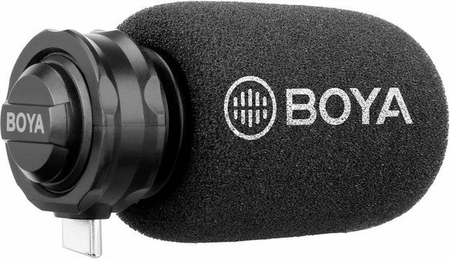 Boya BY-DM100/200—это профессиональный стерео-конденсаторный микрофон