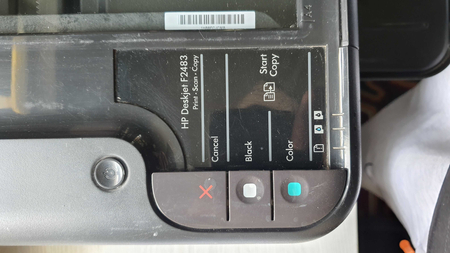 Продаётся принтеры HP deskjet F2483 (запчастга)