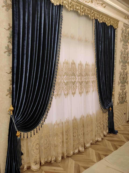 Элита пардаларини тикамиз. Пошив элитных штор .Установка карнизов .