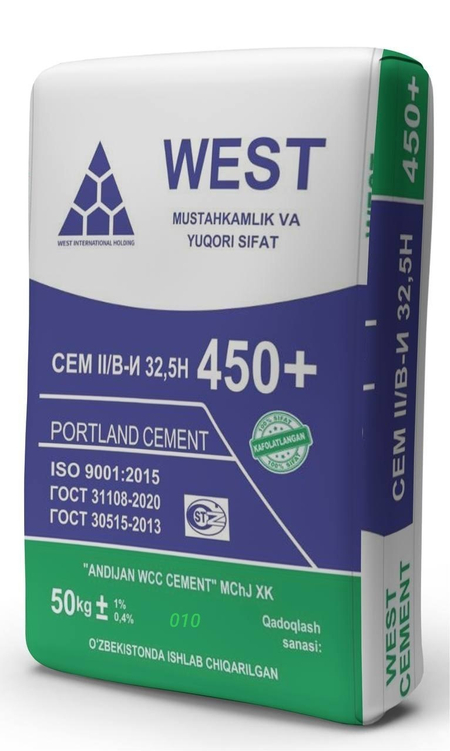 цемент sement vest,West,Conch