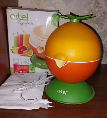 Соковыжималка artel  для цитрусовых