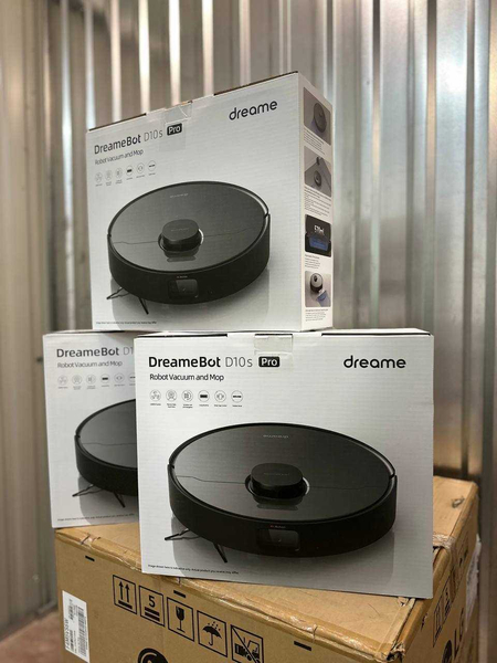 Продаю новые робот пылесосы Dreame D10s Pro