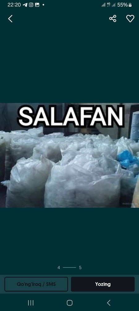 Salafan oq qoğoz kitob daftar plastik olamiz