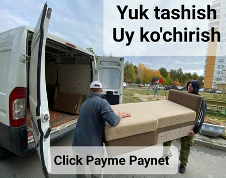 Yuk yetkazish, yuk tashish, uy koʻchirish