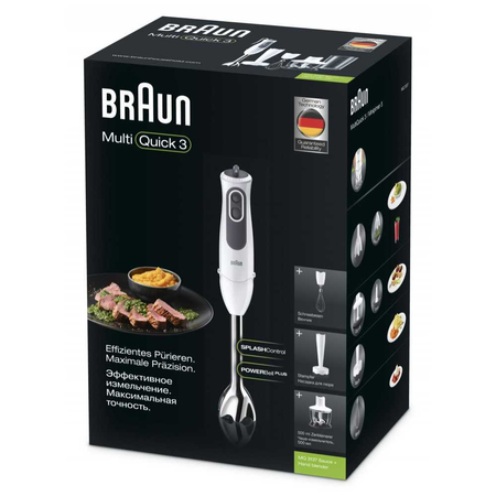Погружной блендер Braun Multiquick 3 MQ3137 Sauce +