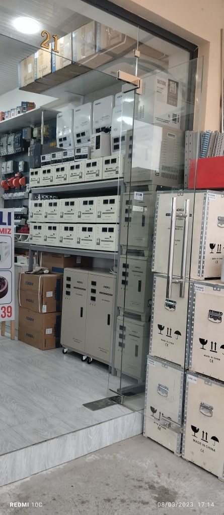 Andeli 5-kw SVC 5000VA stabilizator sotiladi стабилизатор