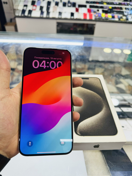 iPhone 15 Pro Max 256 gb natural