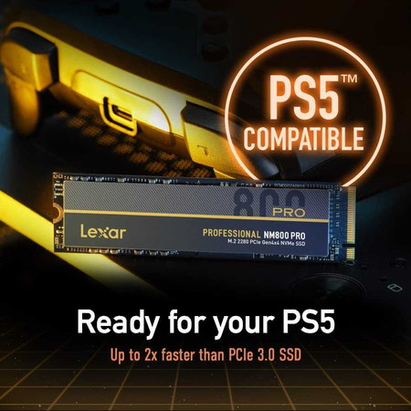Твердотельный накопитель Lexar NM800 PRO M.2 NVMe 1TB 7500MB/s