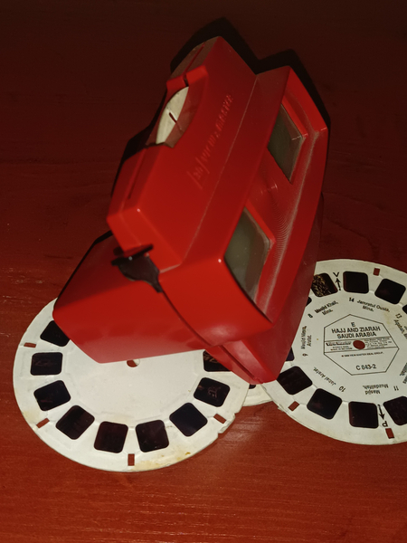 View-Master3-D (GAF)-Red Viewer (+4 disks)