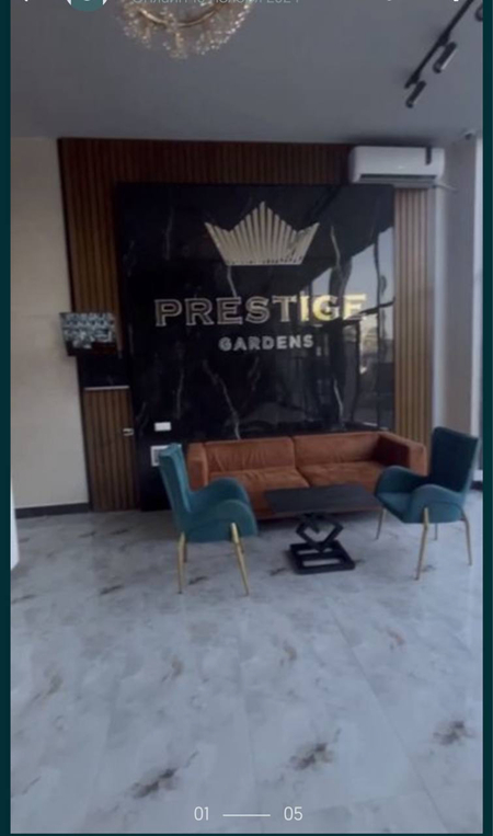ЖК Prestige Gardens 1-комнатная квартира .