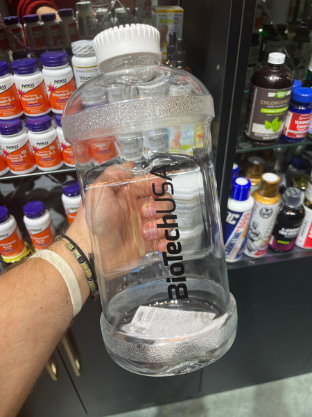 БиоТек Бутылка 2,2 л прозрачная / Biotech shisha 2,2 l shaffof