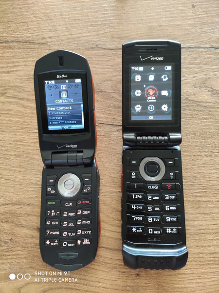 Verizon GzOne & Verizon Casio