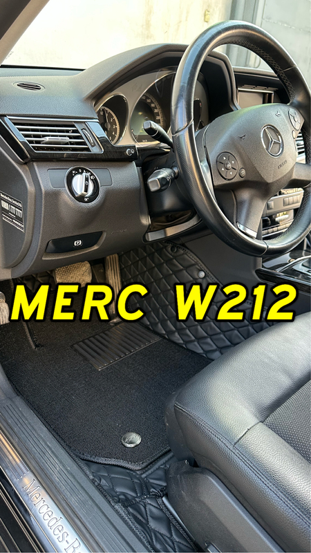 9D polik / коврики для Merc W212