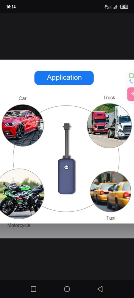 Мотоцикл скутера автомобилей Gps tracker