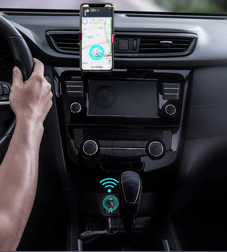 Bluetooth Трансмиттер Baseus BA01 USB to AUX Bluetooth Адаптер + доста