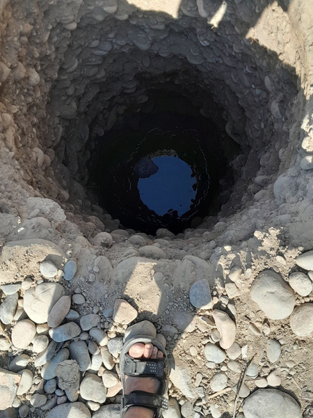 Ura transha padval basseyn yama lyomks padkop qaziymiz