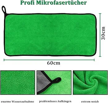 Micro fiber avto, aksesuarlar uchun latta