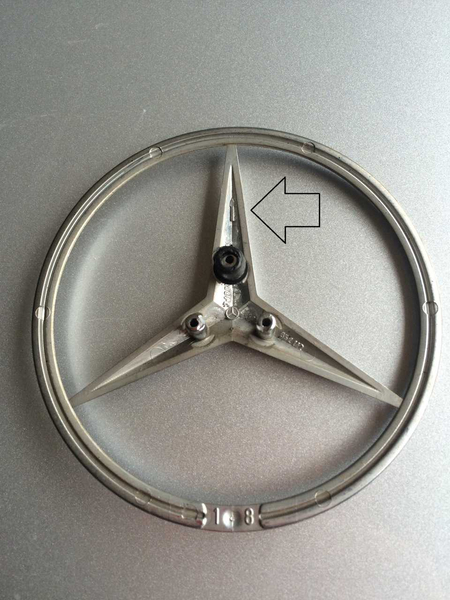 Mersedes-Benz Значок Эмблема задняя W140 W124 W190 W211 W201