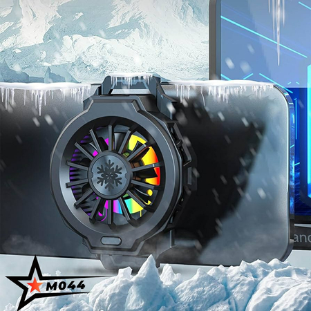 Кулер для Телефона RGB PAO Mobile Radiator Cooling 
Охлаждающий Вентил